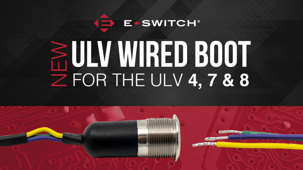 Zapojte se s lisovanou botou ULV - E-Switch