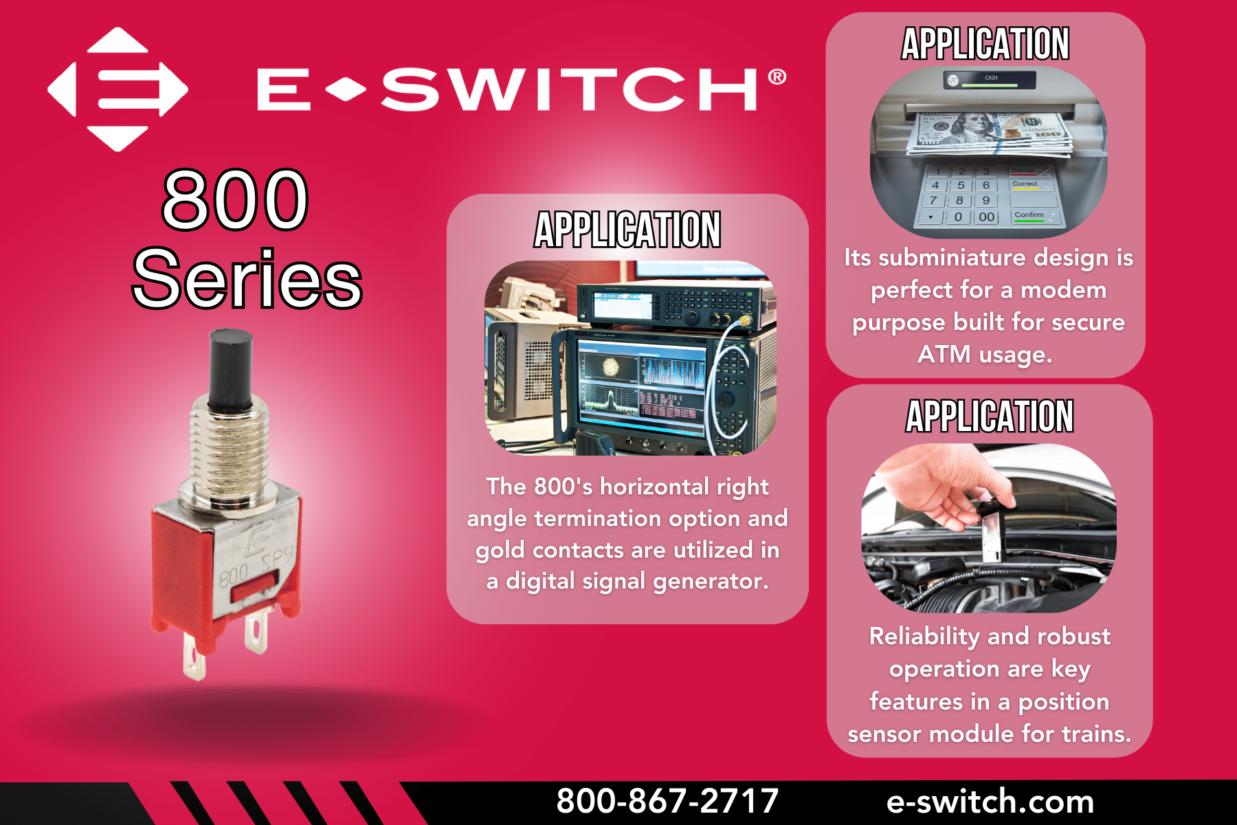 What is an Electromechanical Switch and How are They Used? - E-Switch