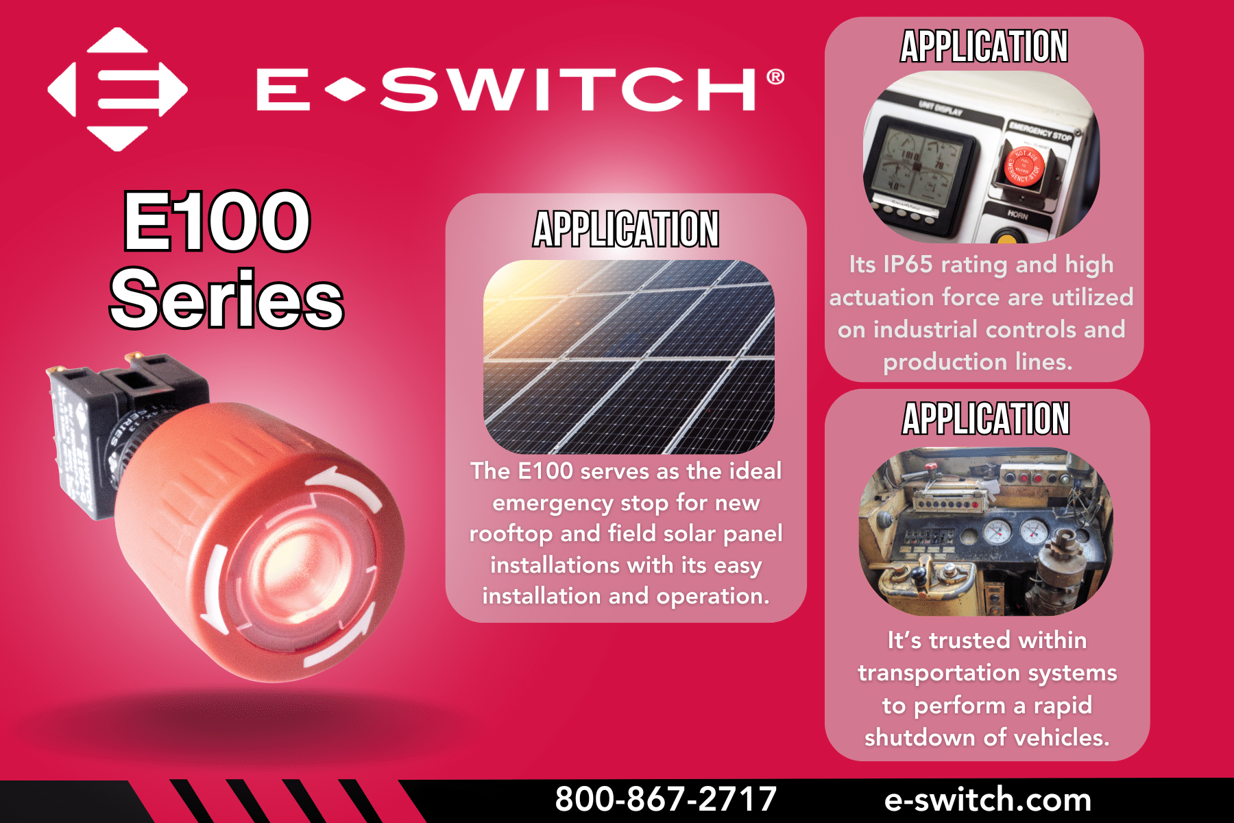 E100 Series Application Win V1 - E-Switch, Inc.
