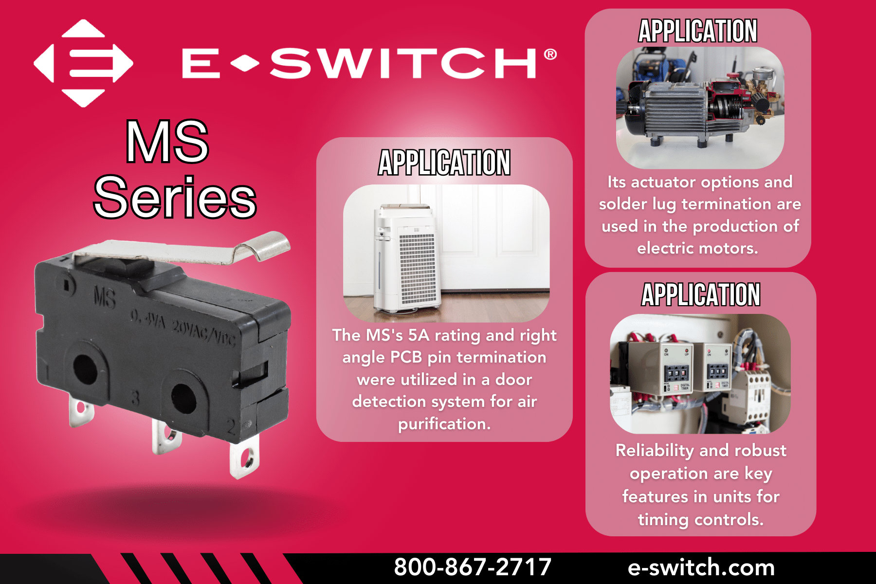 What is Electromechanical Switch? Switch Examples and Uses