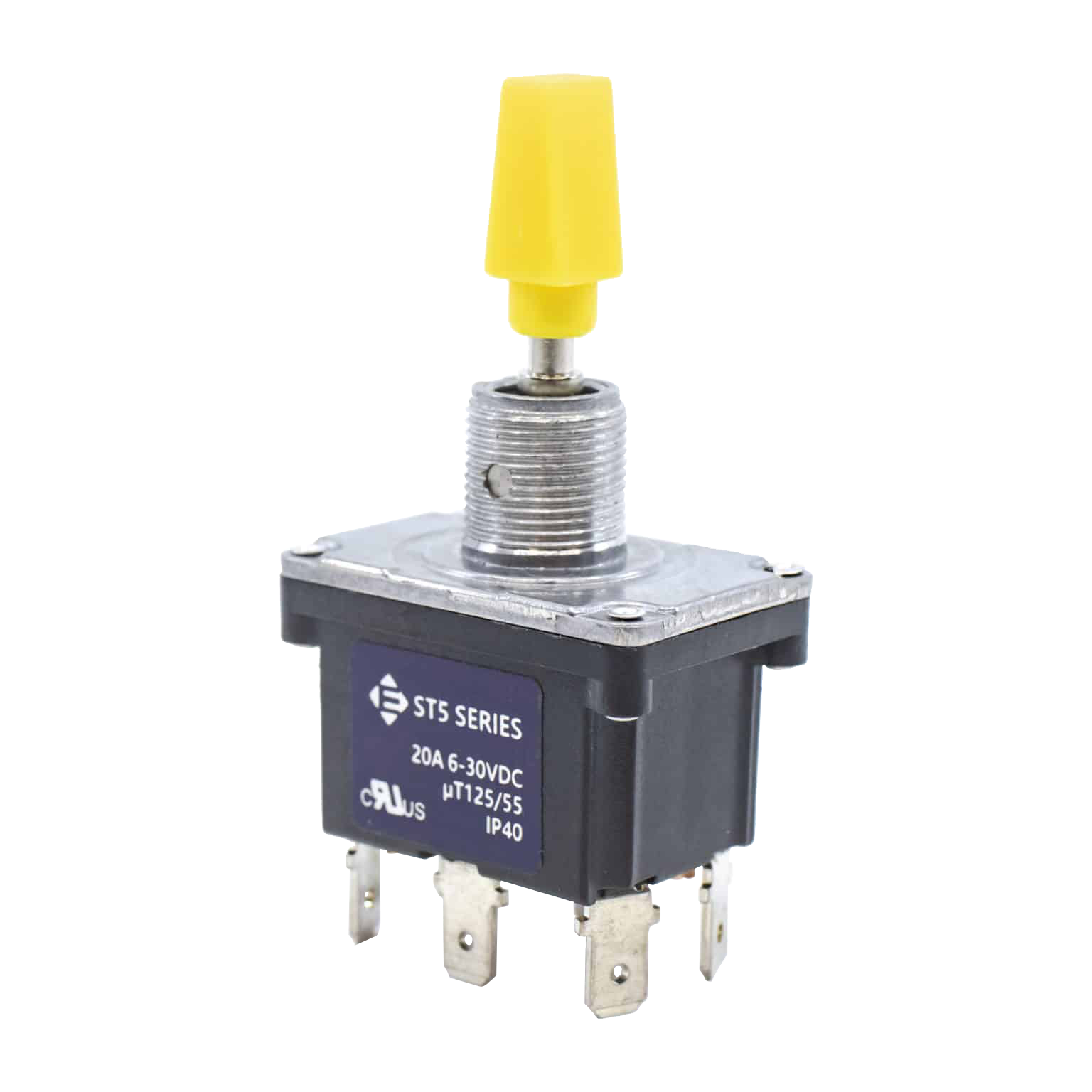 ST5 Series High Current, High Temperature, Power Toggle Switch - E-Switch